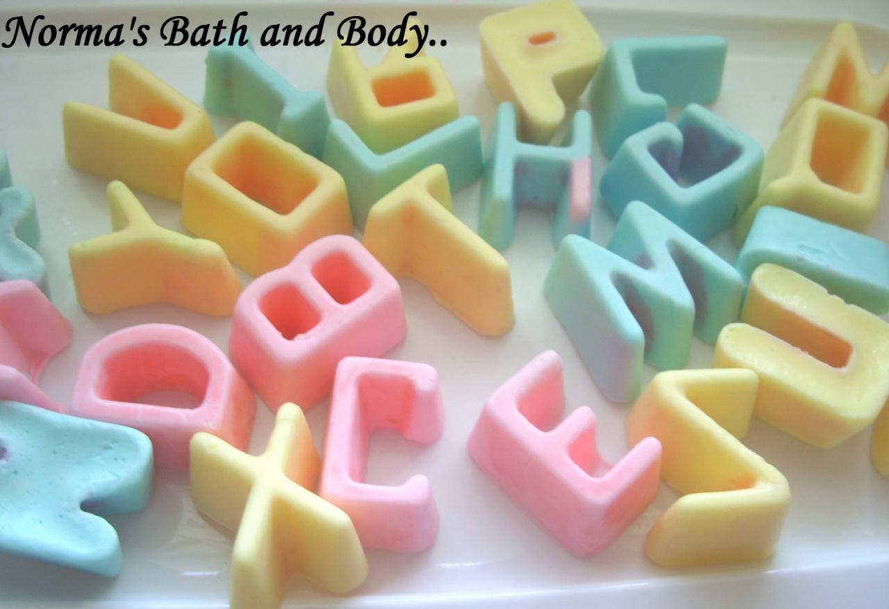Alphabet Soap on Luulla